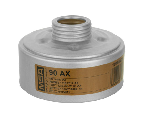 MSA Series 90 Thread Filter AX A2 Gas 10108408 – 1st Safety Pty Ltd.